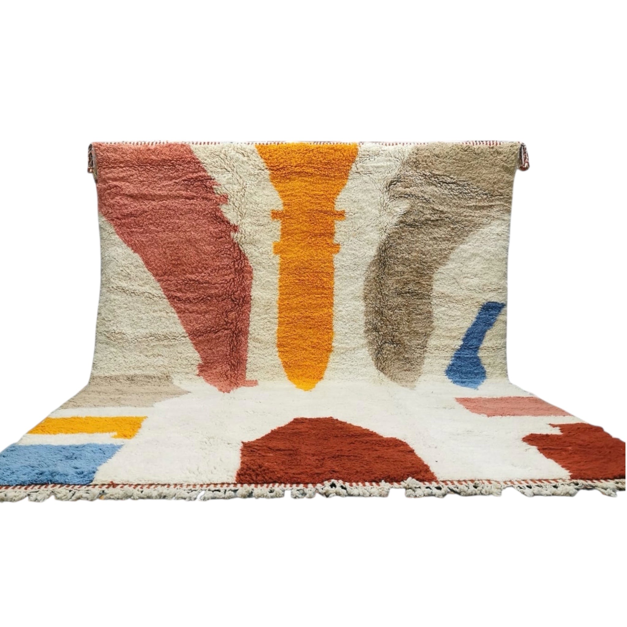 Penny Lane Rug – Retro Moroccan Knotted Wool Rug | Madouk Collection